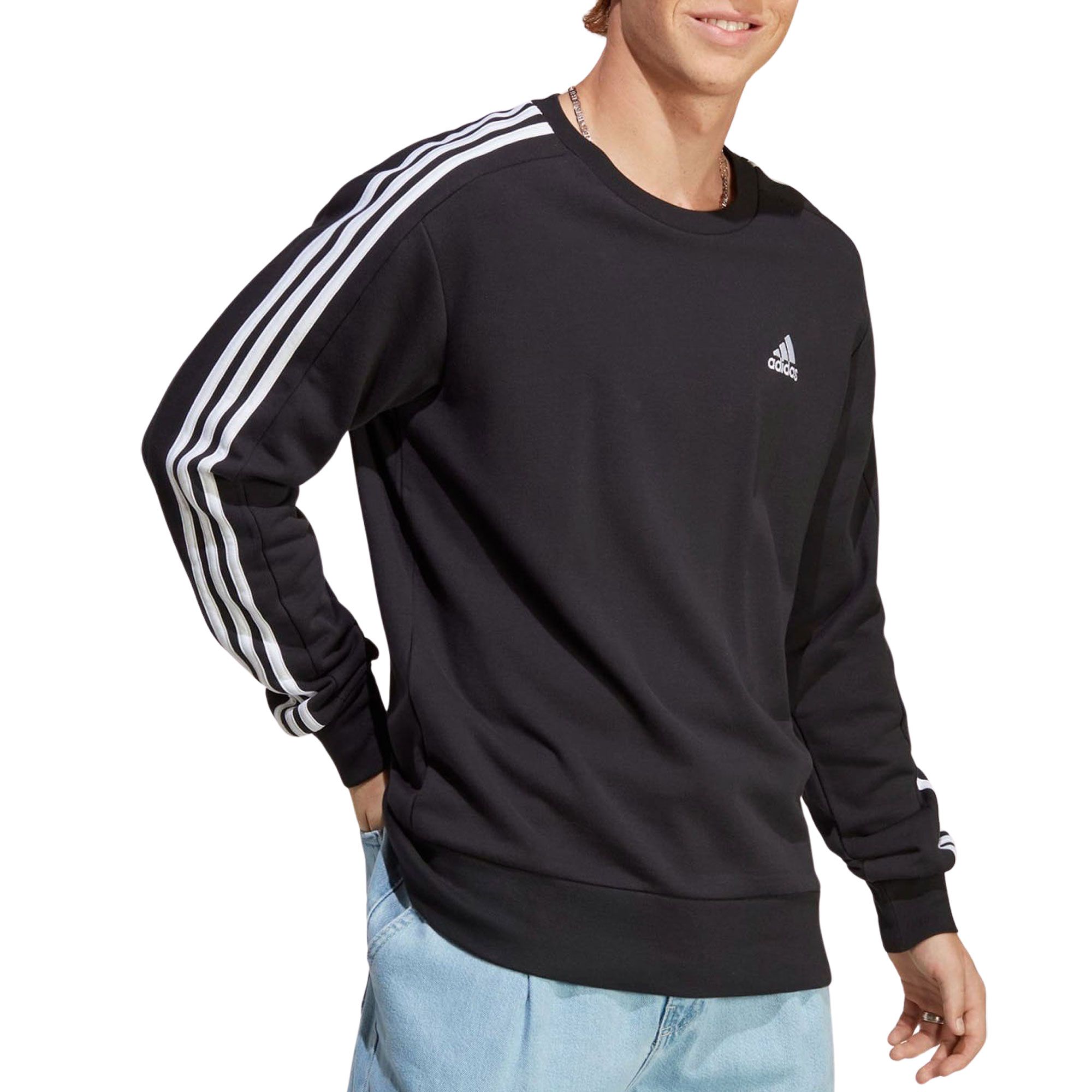 Pull Adidas Essentials French Terry 3-Stripes Hommes | Plutosport