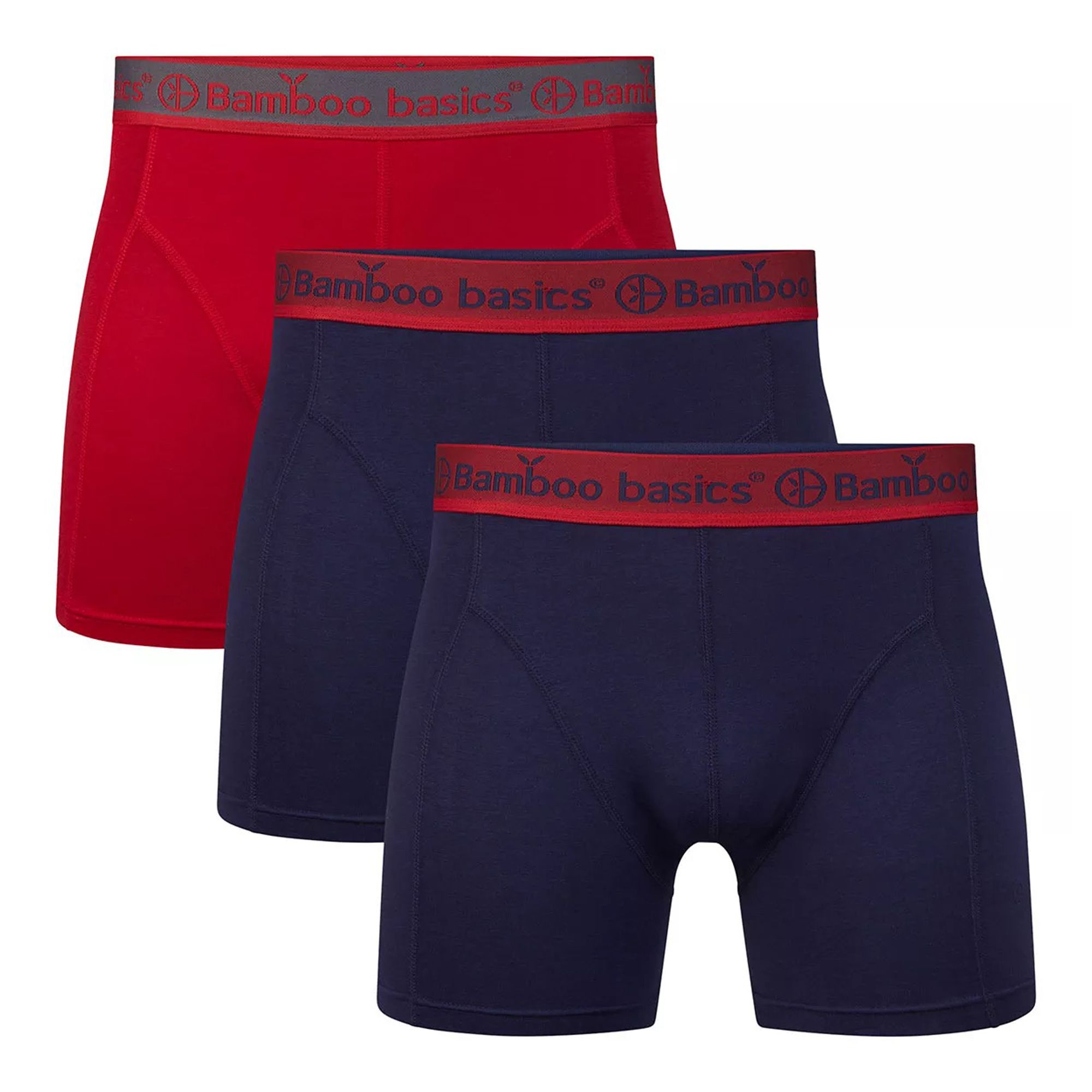 Bamboo Basics Rico Boxershorts Herren (3er Pack) | Plutosport