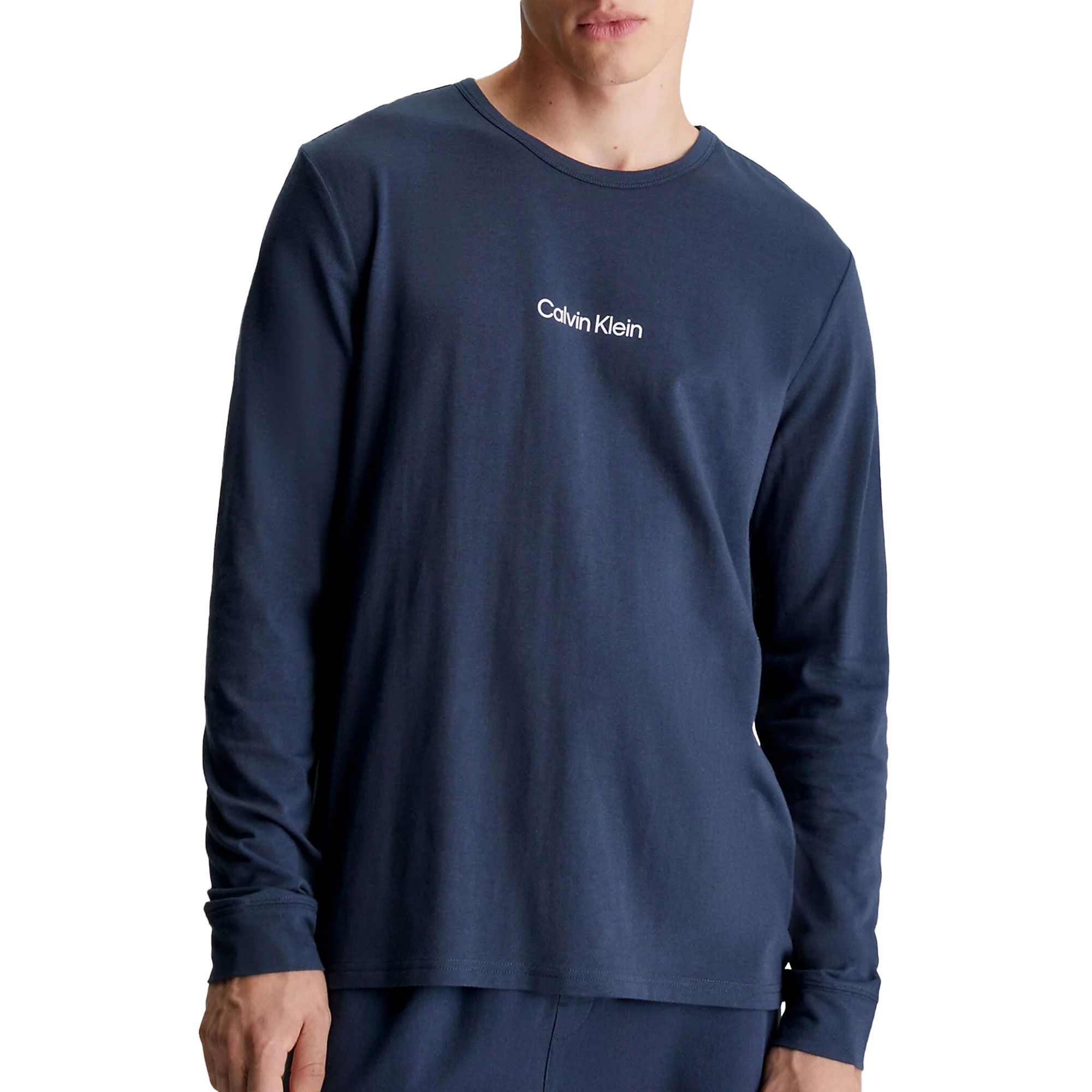 Calvin Klein L/S Crew Neck Shirt Heren | PlutoSport