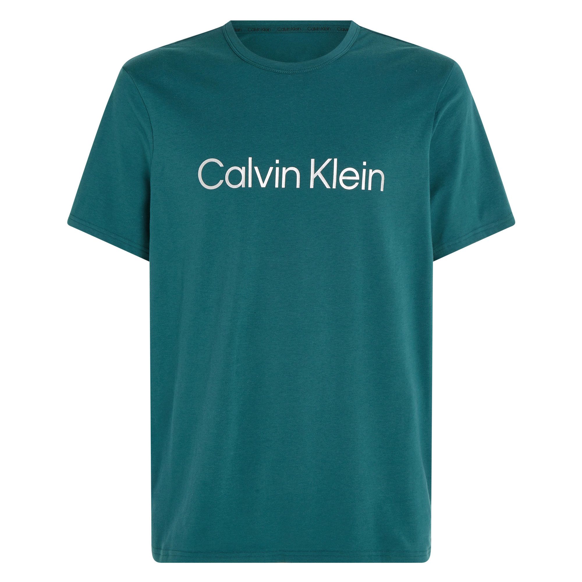 Calvin Klein S/S Crew Neck Shirt Heren | Plutosport