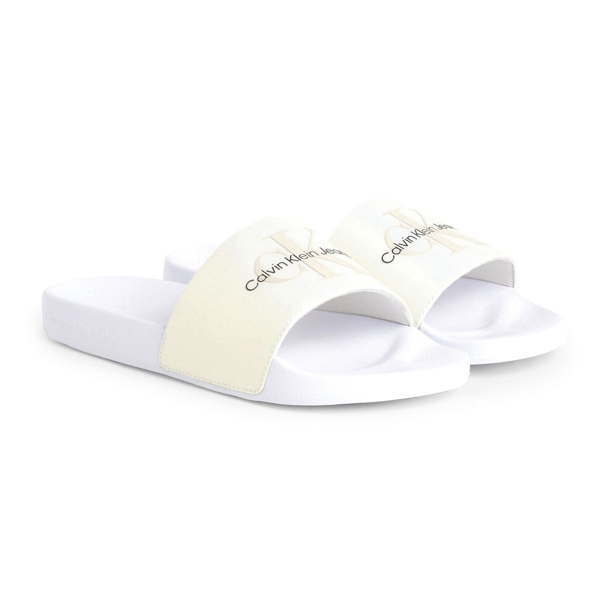 Calvin Klein Slide NY Pearl Slippers Dames | PlutoSport