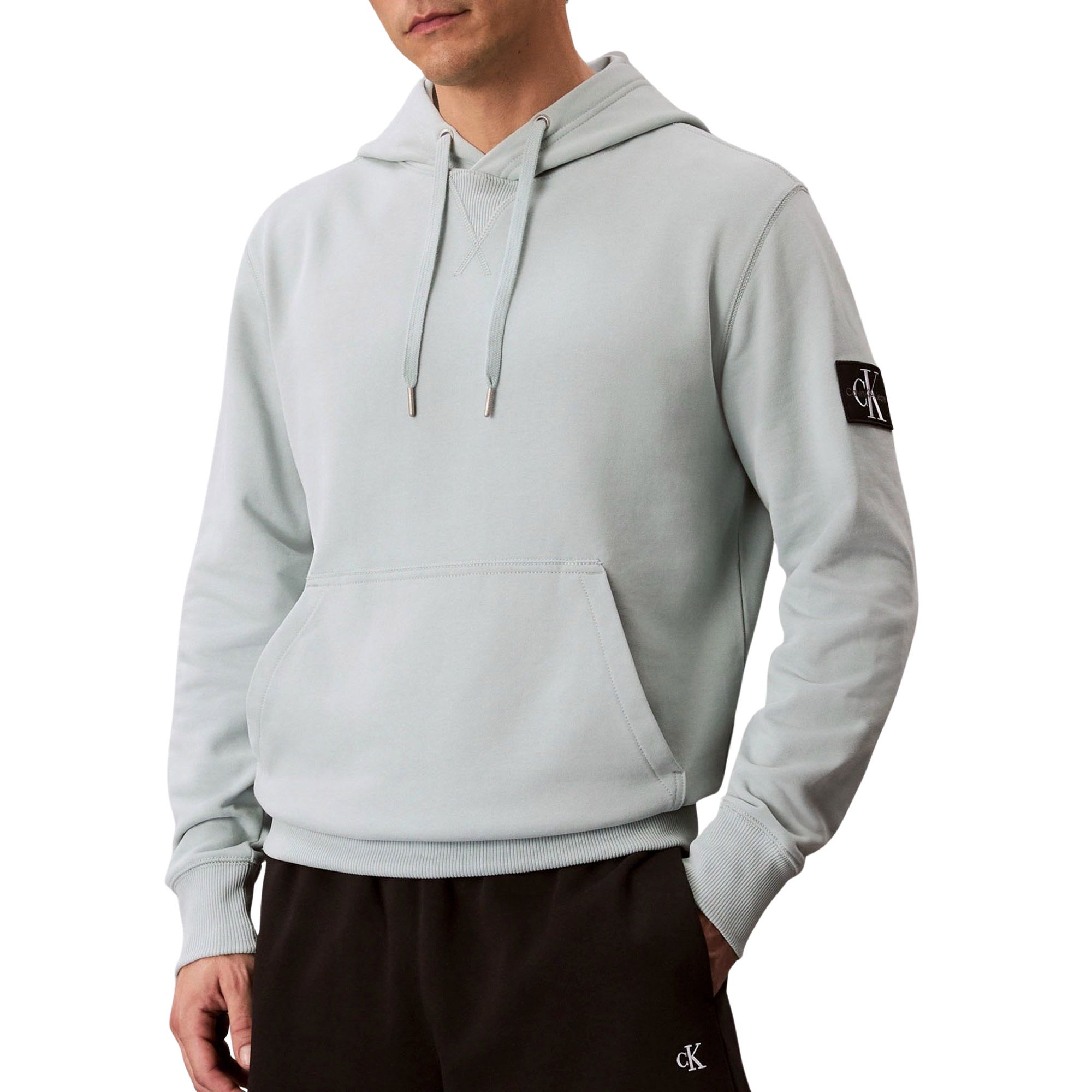 Calvin Klein 350 Terry Badge Kapuzenpullover Herren | Plutosport