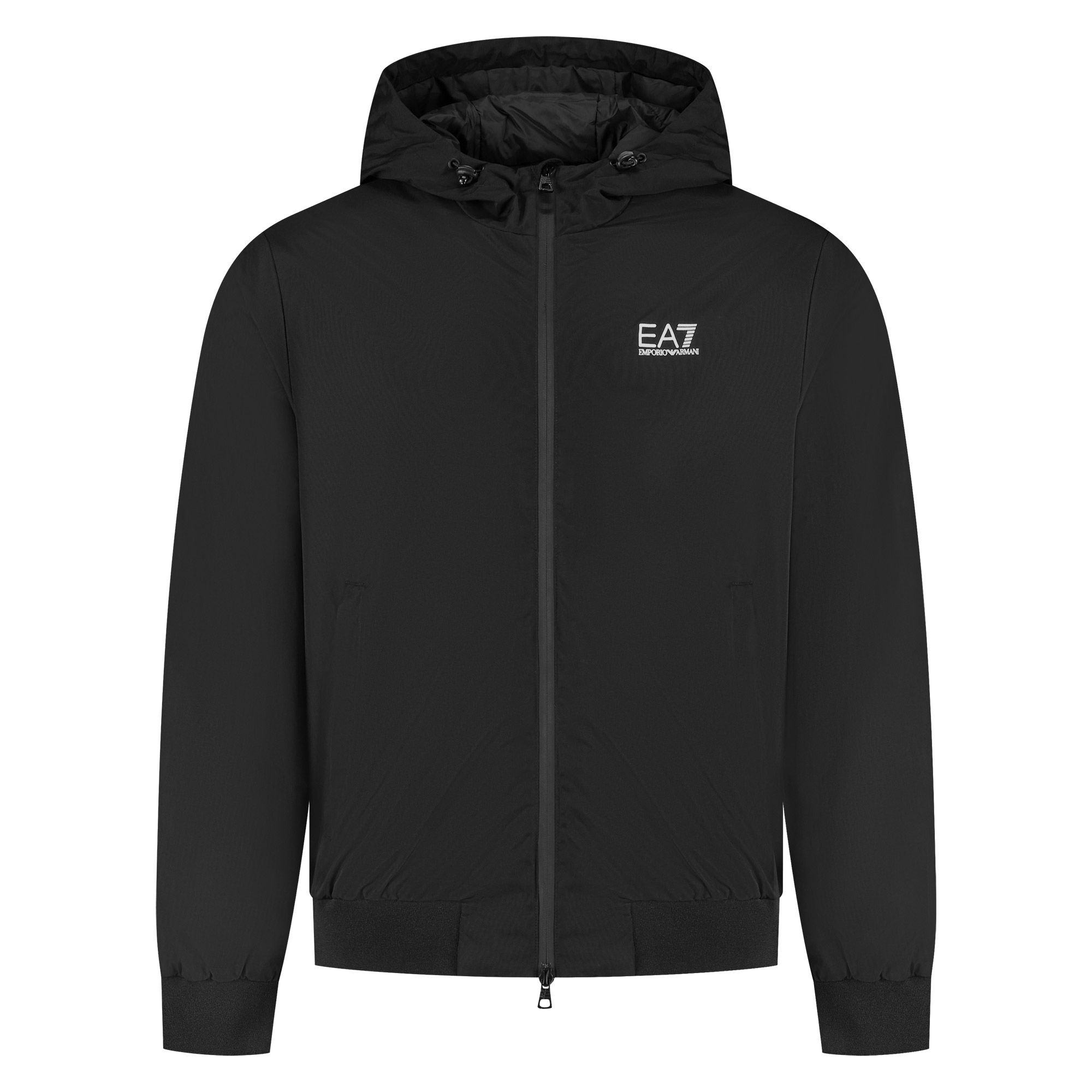 EA7 Core Identity Hooded Bomber Jacket Men | Plutosport
