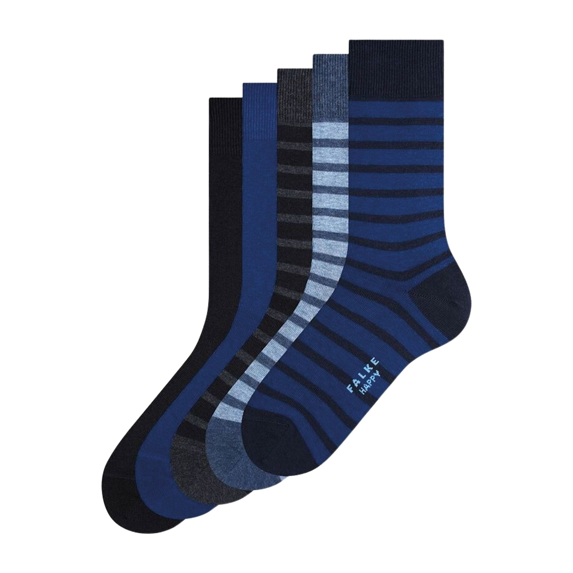 FALKE Happy Box Sokken Heren (5-pack) | PlutoSport