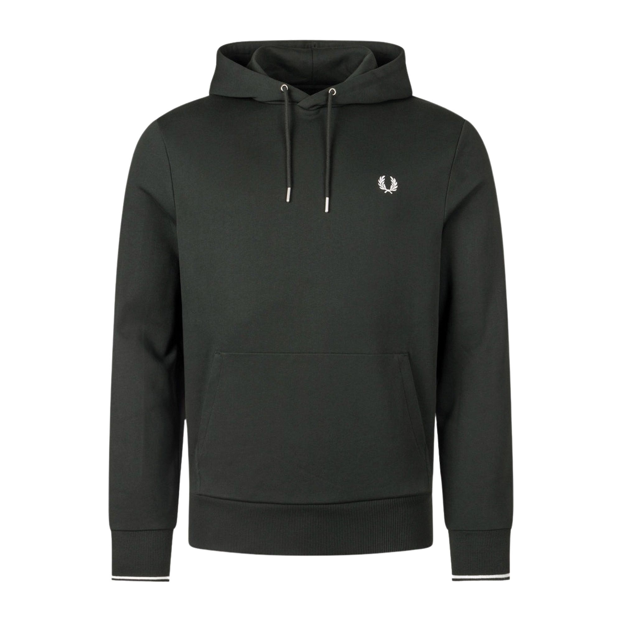 Fred Perry Tipped Hoodie Heren | PlutoSport