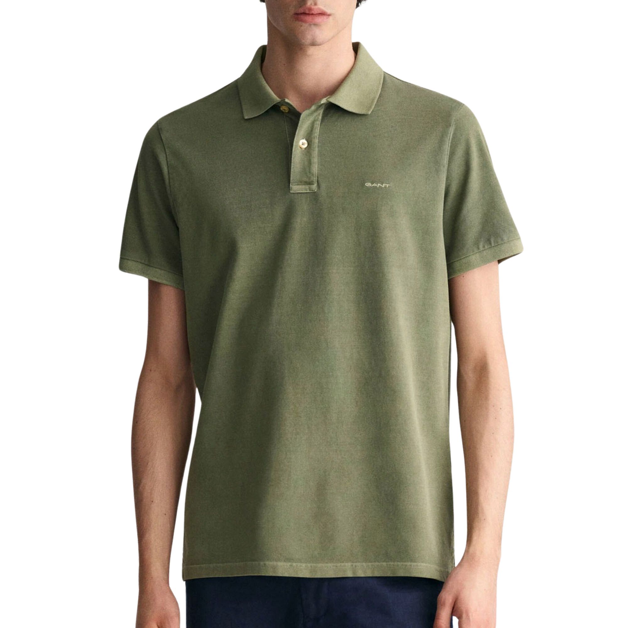 Gant Sunfaded Pique Polo Heren | PlutoSport