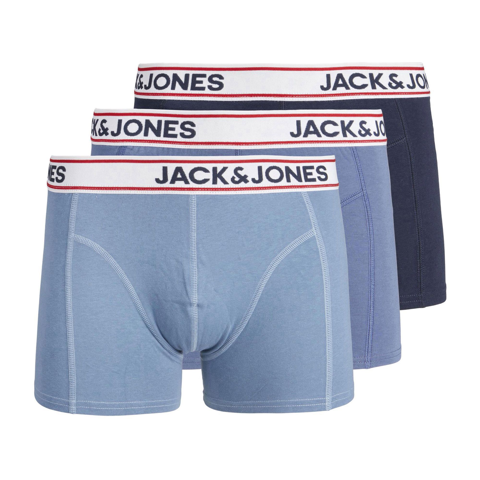 Boxers Jack & Jones Jake Trunk Homme (lot de 3) | Plutosport