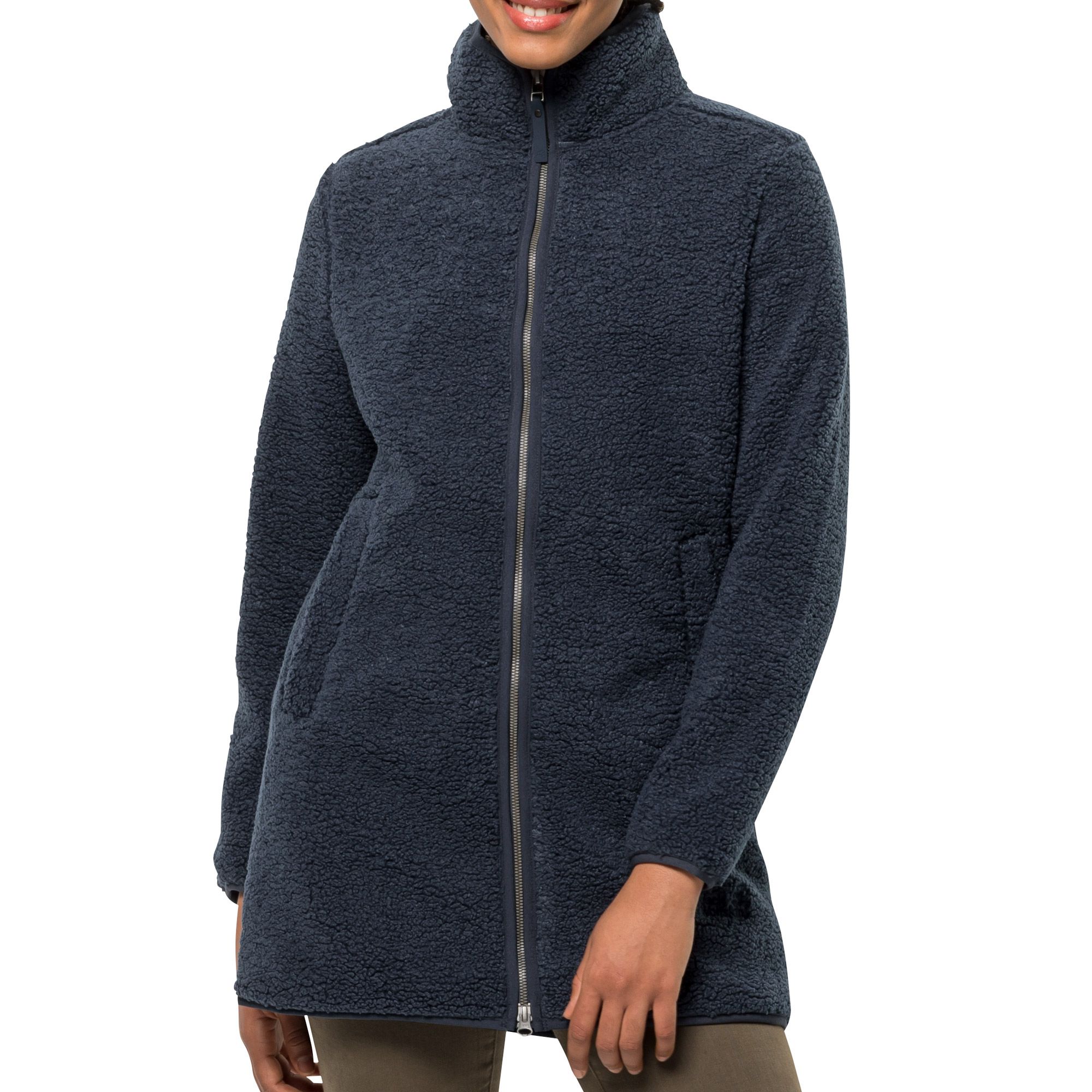 Jack Wolfskin High Cloud Long Fleecejack Dames | PlutoSport