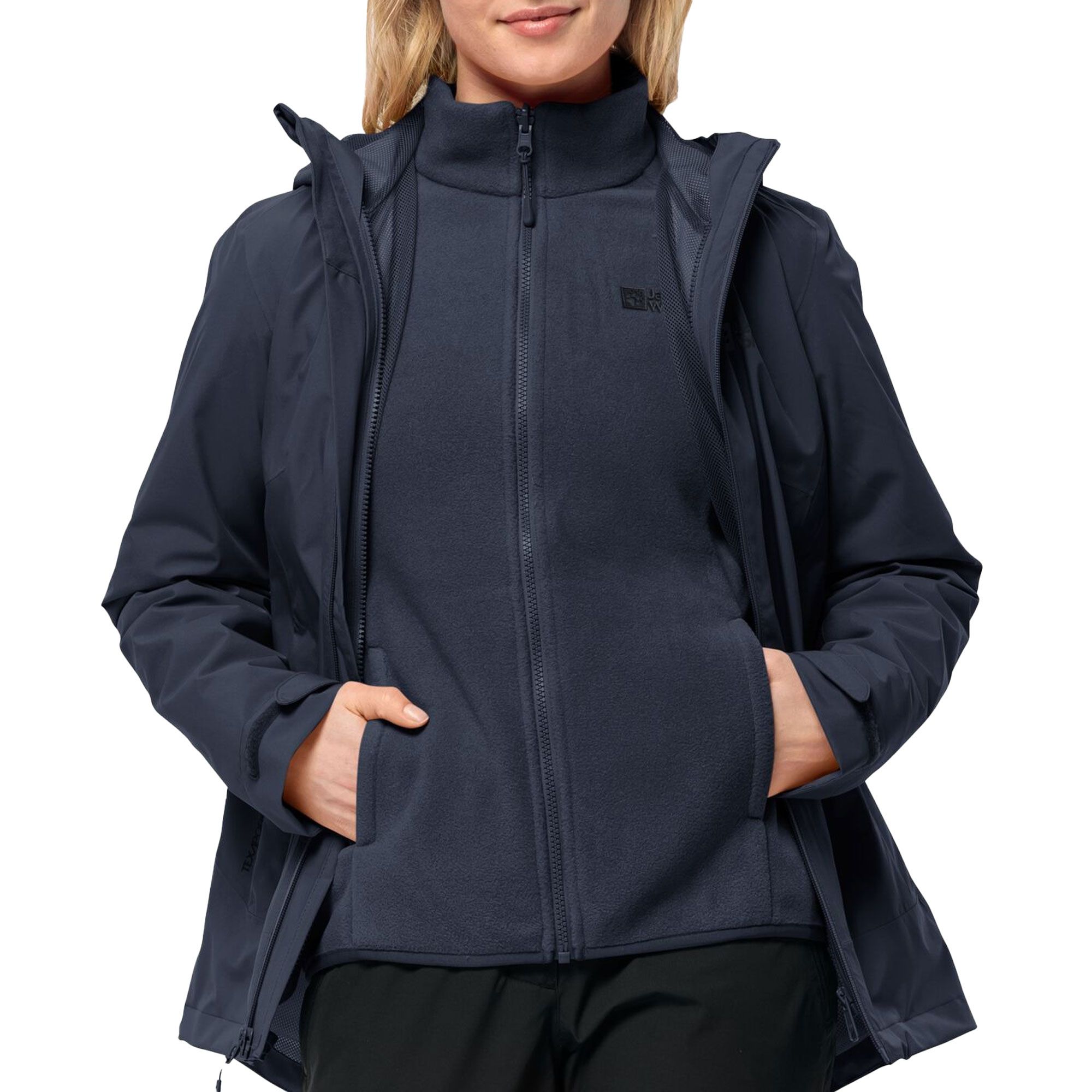 Jack Wolfskin Moonrise 3-in-1 Winterjas Dames | PlutoSport