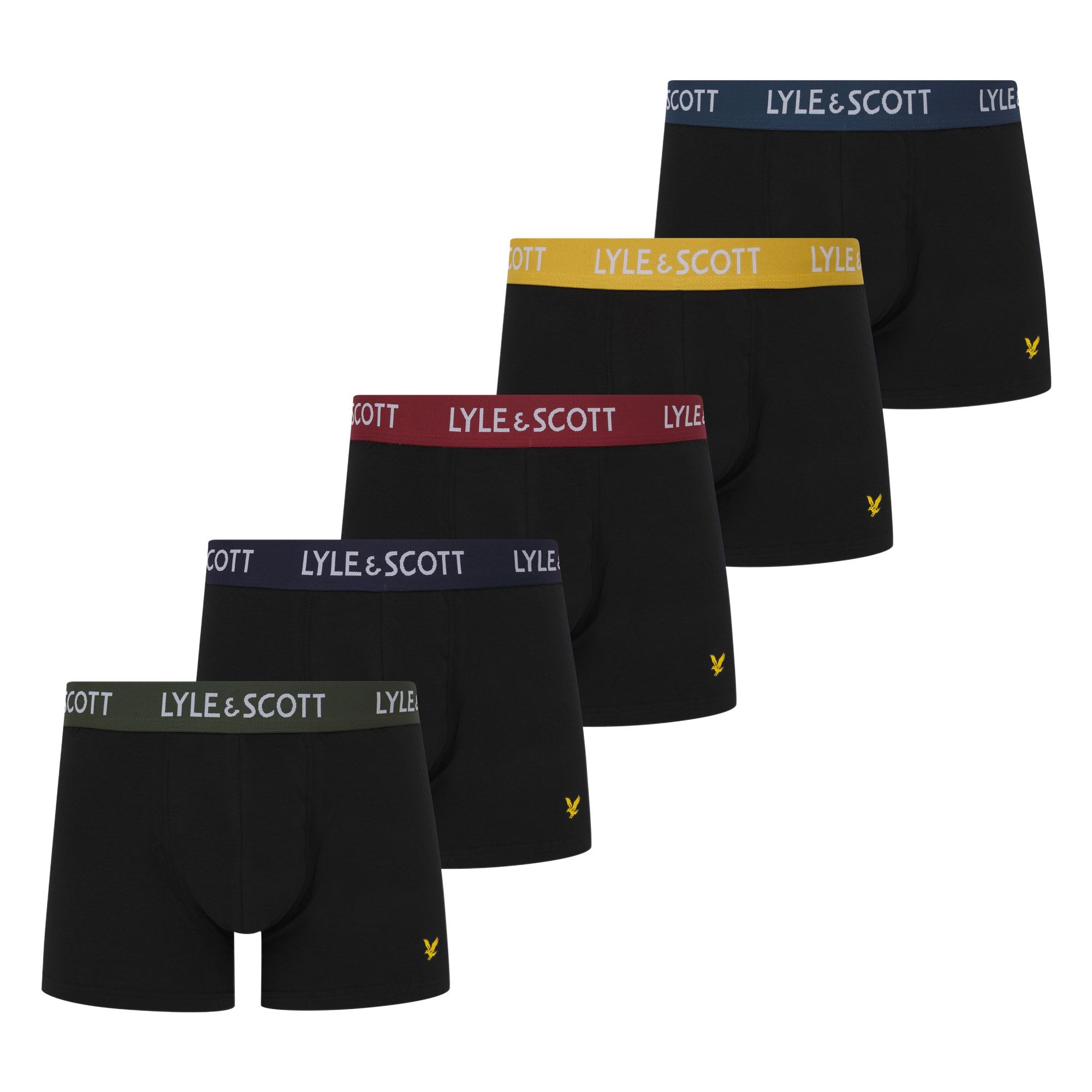 Lyle & Scott Boxershorts Men (5-pack) | Plutosport