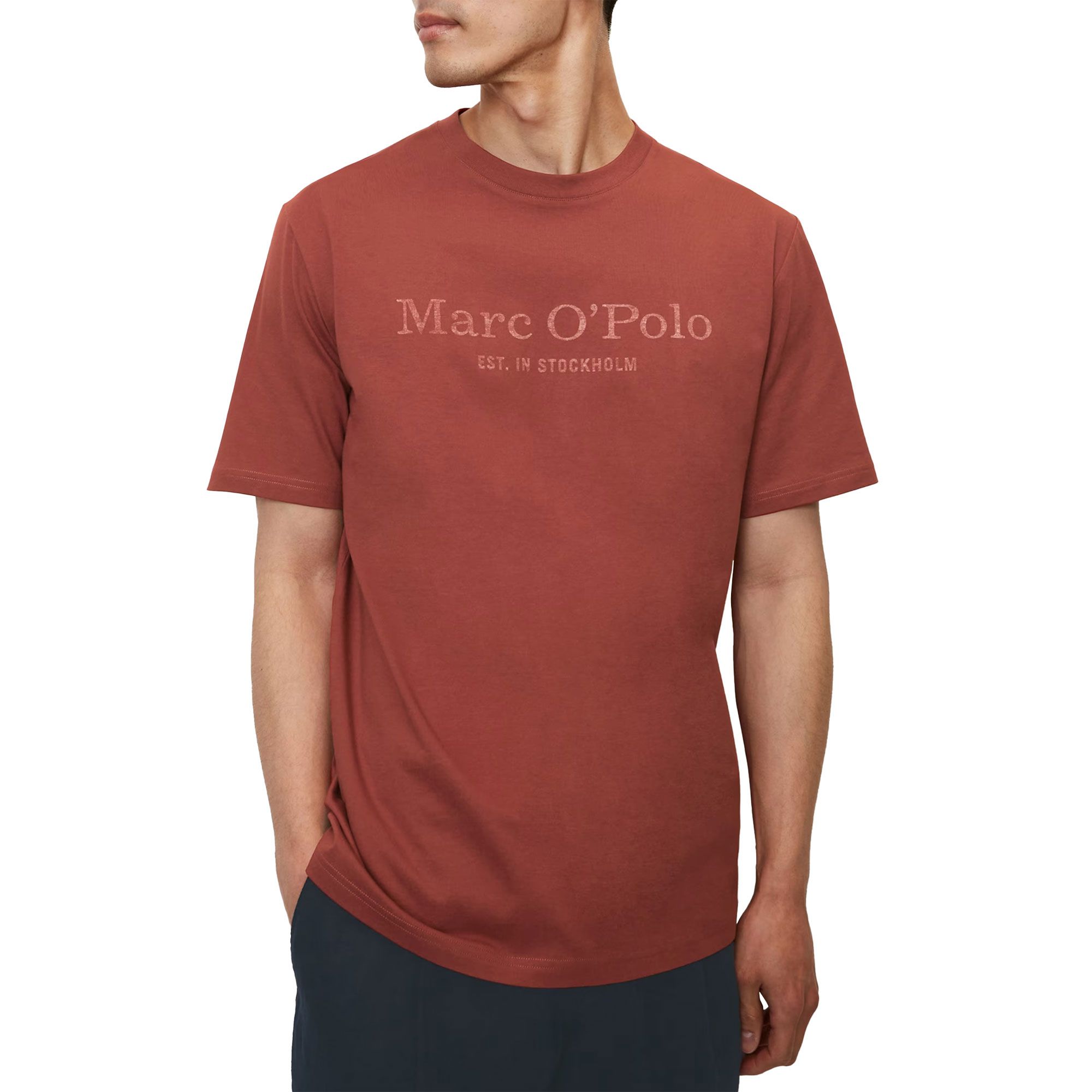 Marc O'Polo Logo Shirt Heren | Plutosport