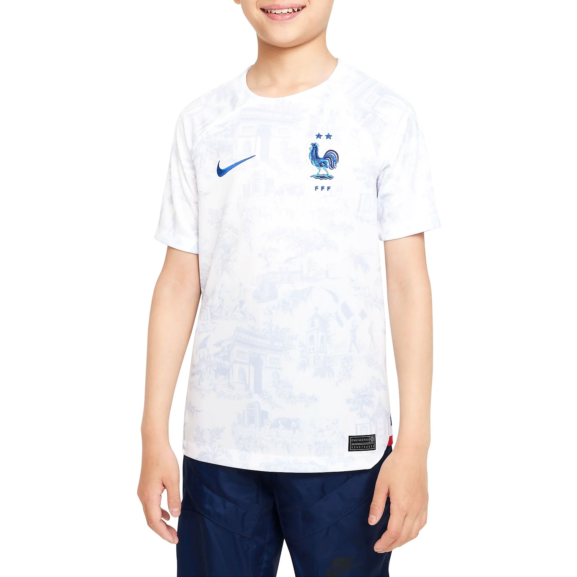 Nike France Stadium Away Shirt Junior | Plutosport