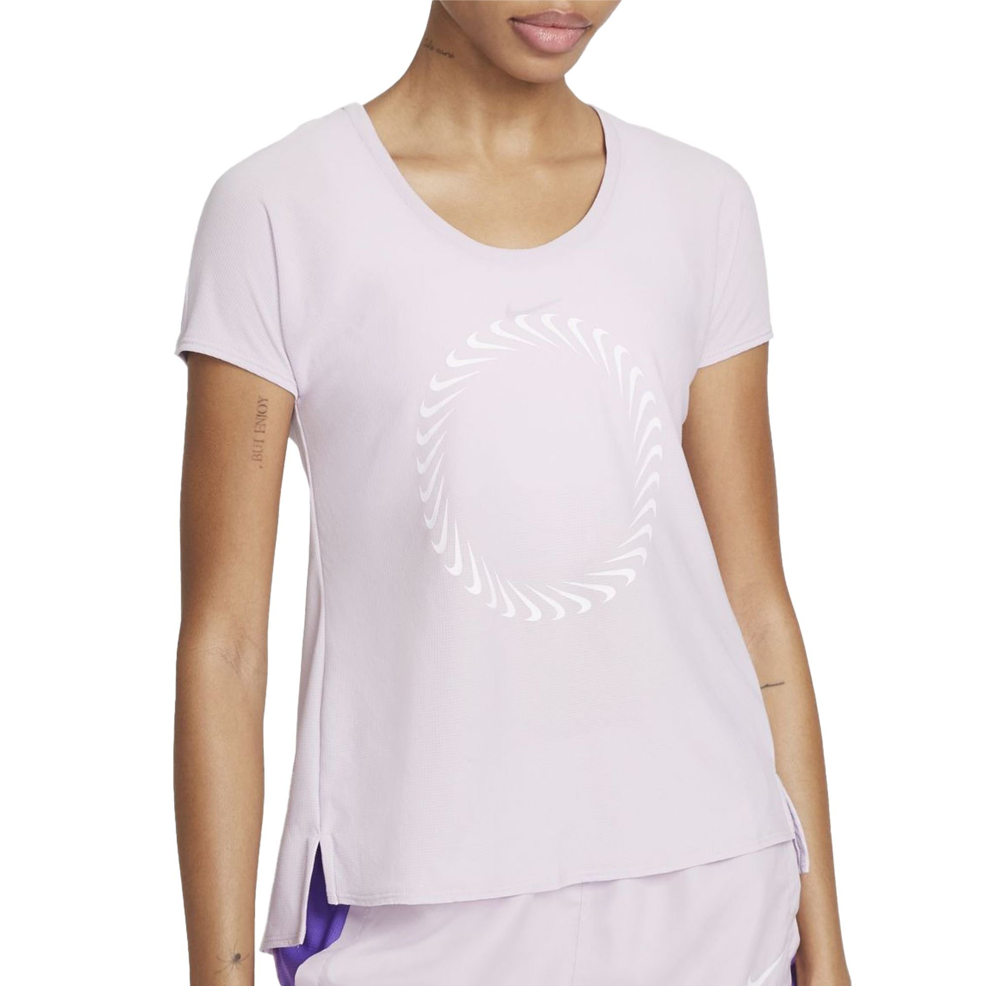 Nike Icon Clash Miler Running Shirt Dames | Plutosport