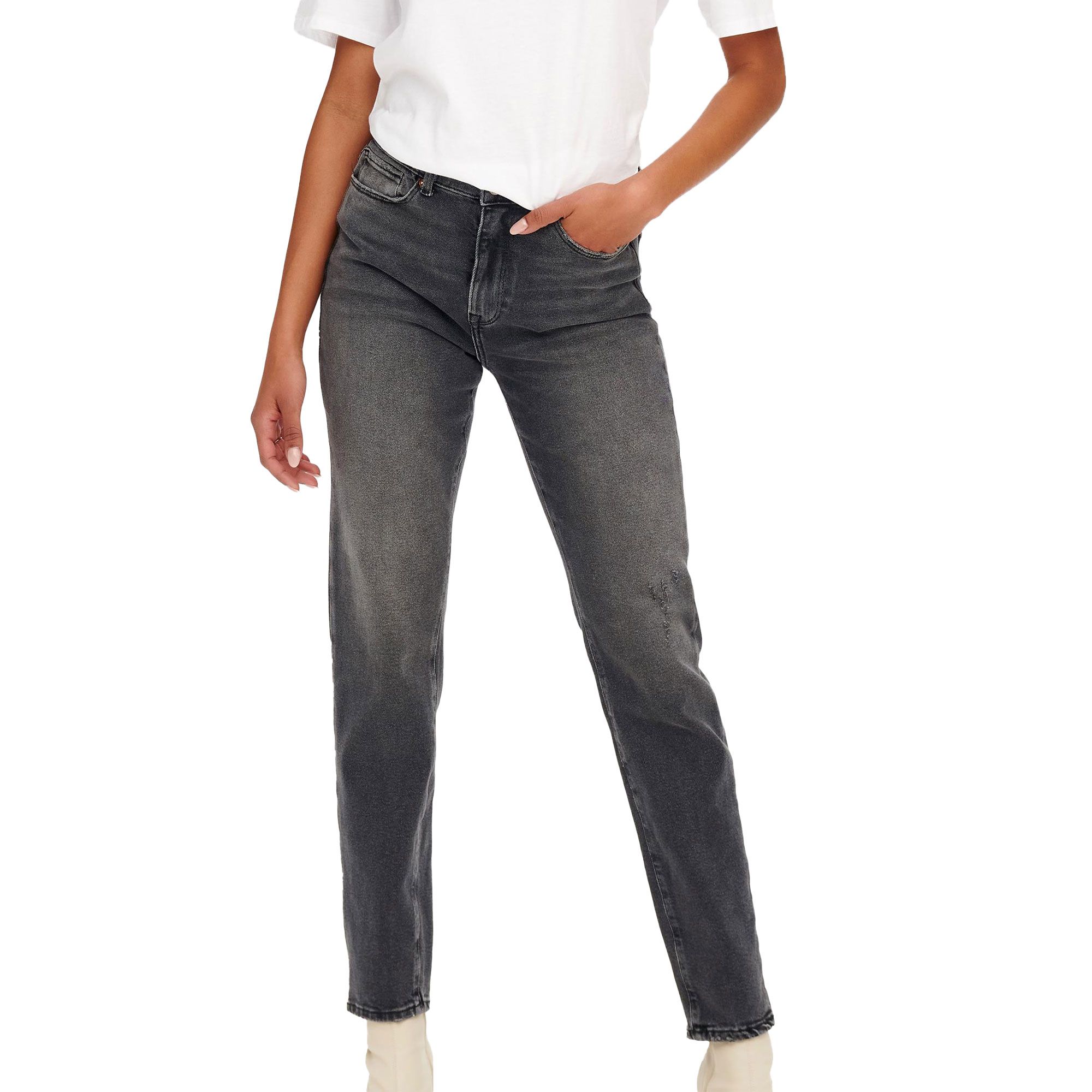 Only Emily Stretch High-Waist Jeans Dames | PlutoSport