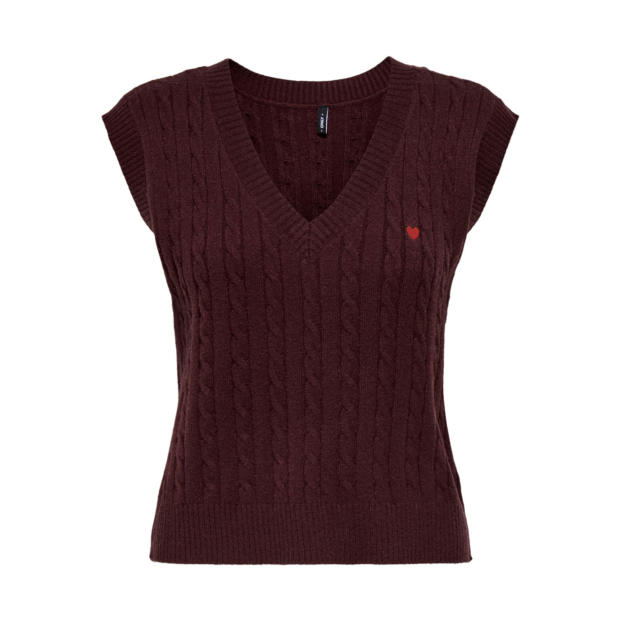 Only Katia Cable Knit Trui Dames | PlutoSport