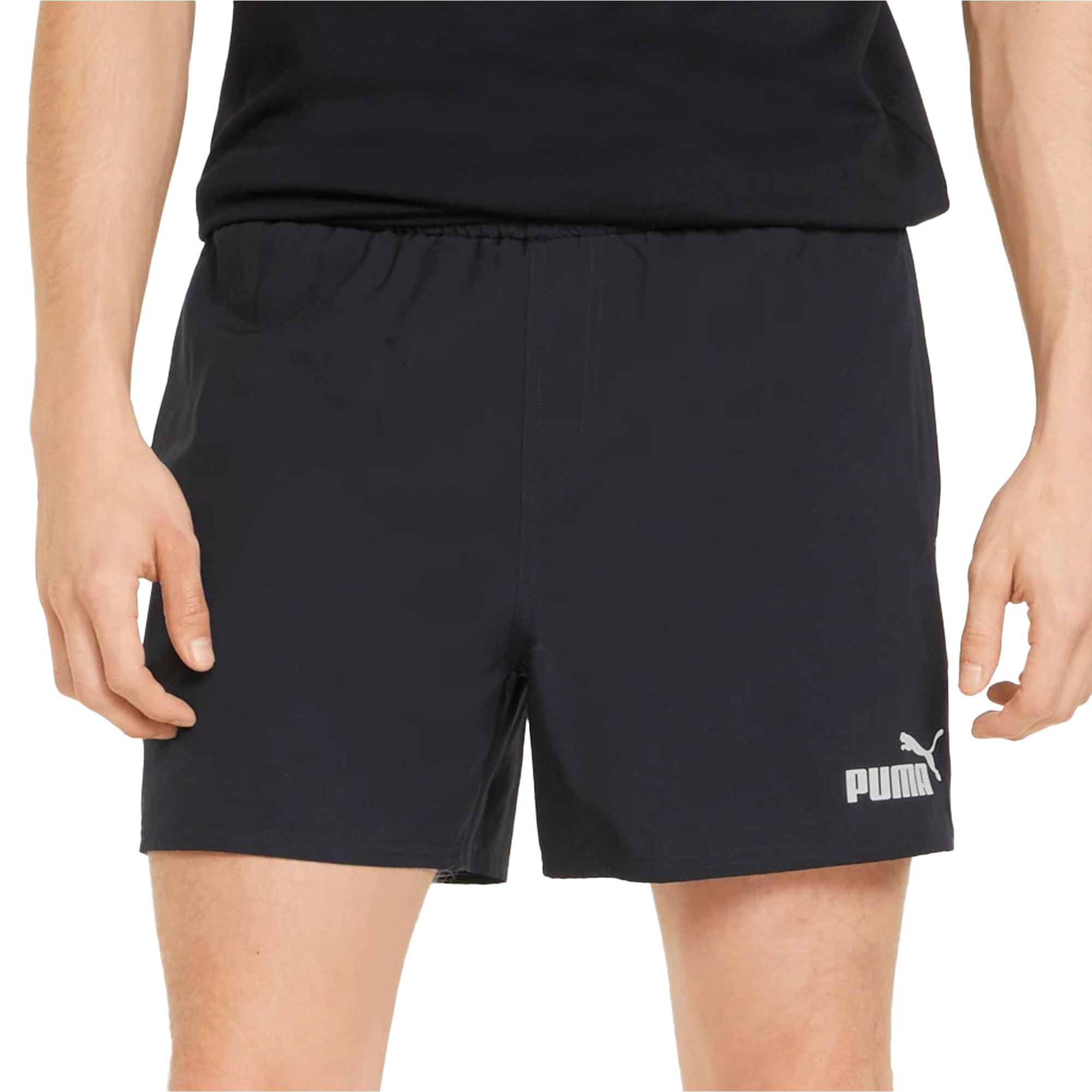 Puma Essentials+ Tape Woven Short Heren | PlutoSport