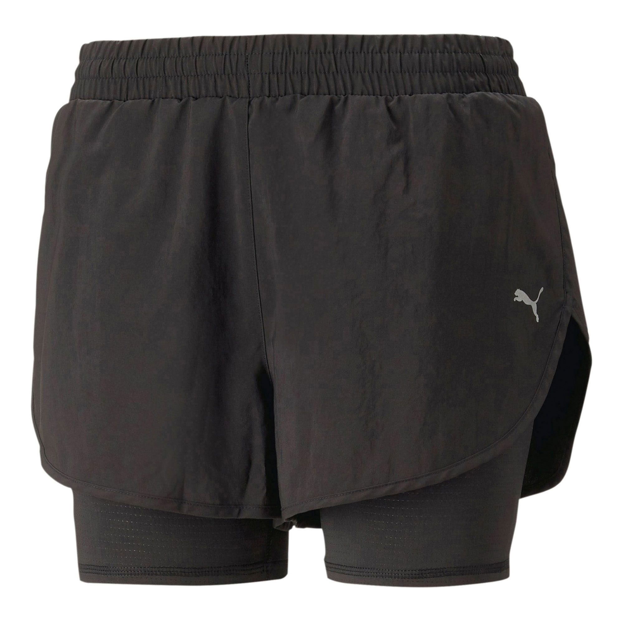Short Puma Run Favorite Woven 2-in-1 3" Femmes | Plutosport