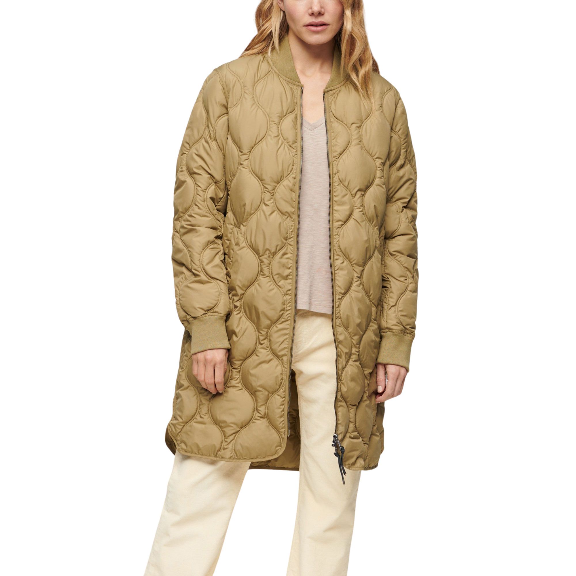 Superdry Studios Long Liner Jas Dames | PlutoSport