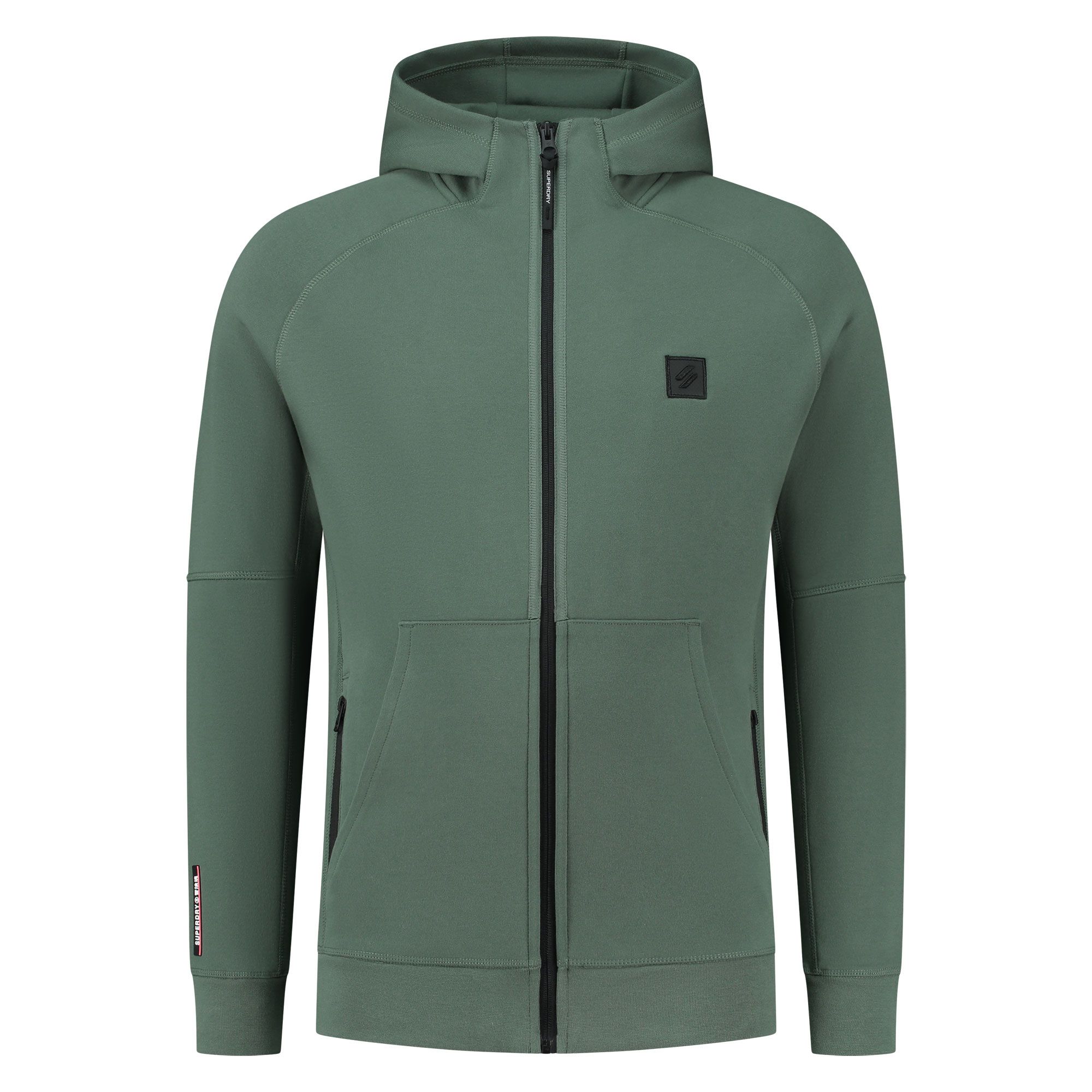 Superdry Code Tech Zip Hood Vest Heren | PlutoSport