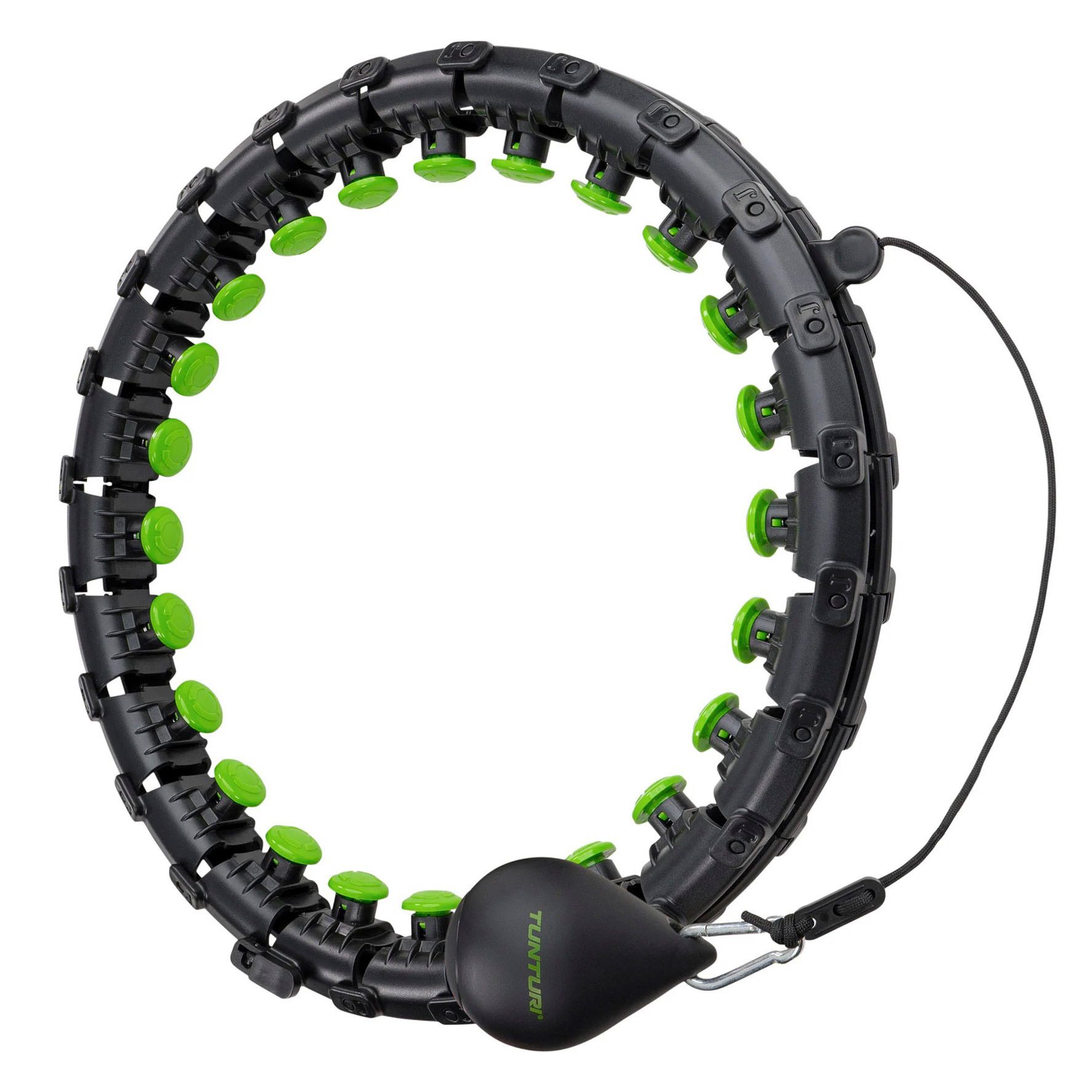 Tunturi Adjustable Weight Hula Hoop | Plutosport
